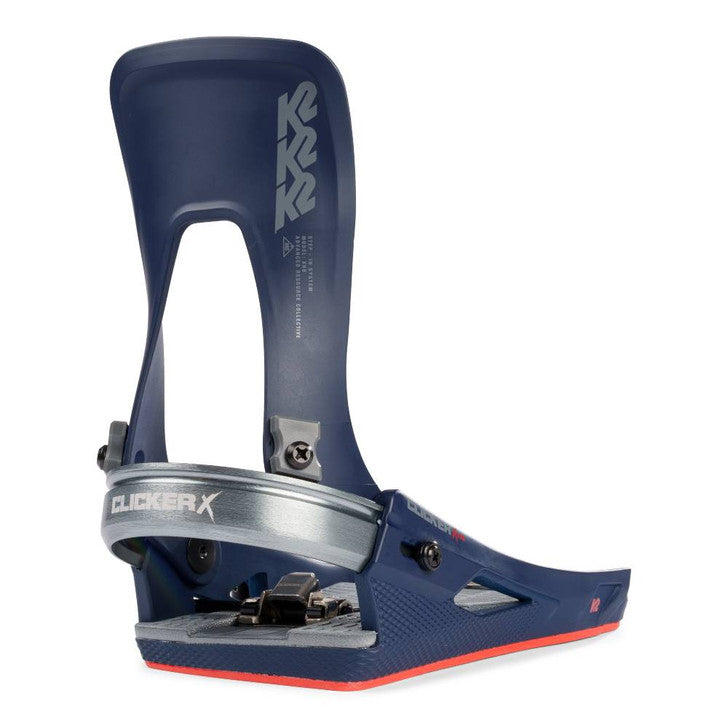 K2 - Men's Snowboard Bindings, Clicker X HB. Blue – The Local Skate Shop