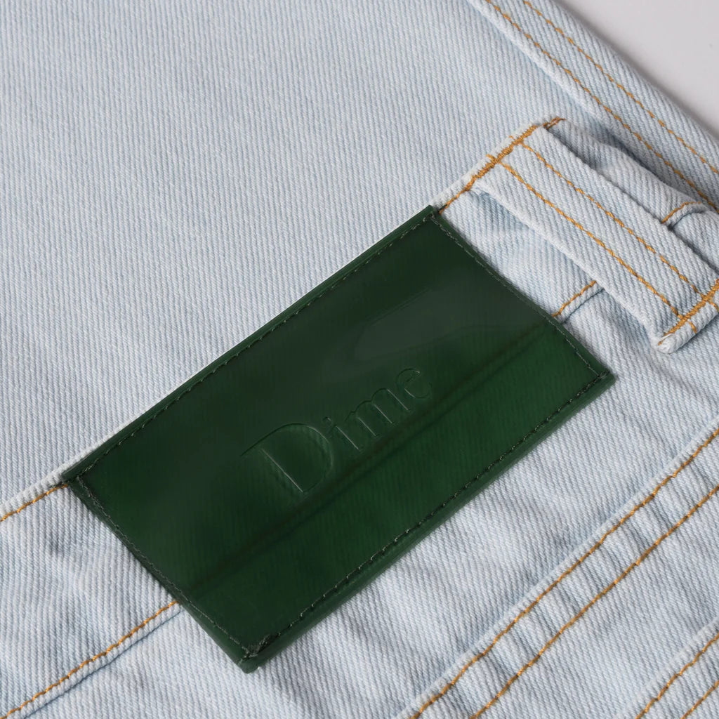 Dime - Pants, Classic Relaxed Denim. Light Washed. – The Local Skate Shop