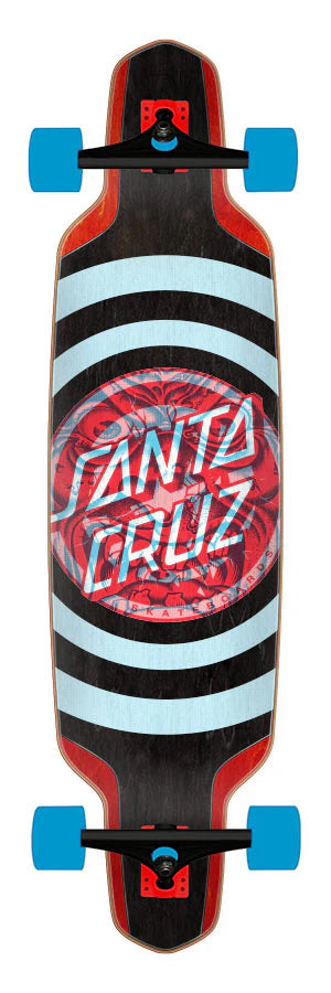 Santa Cruz , Drop Down Complete Longboard, Decoder Roskopp, 9.5” – The ...
