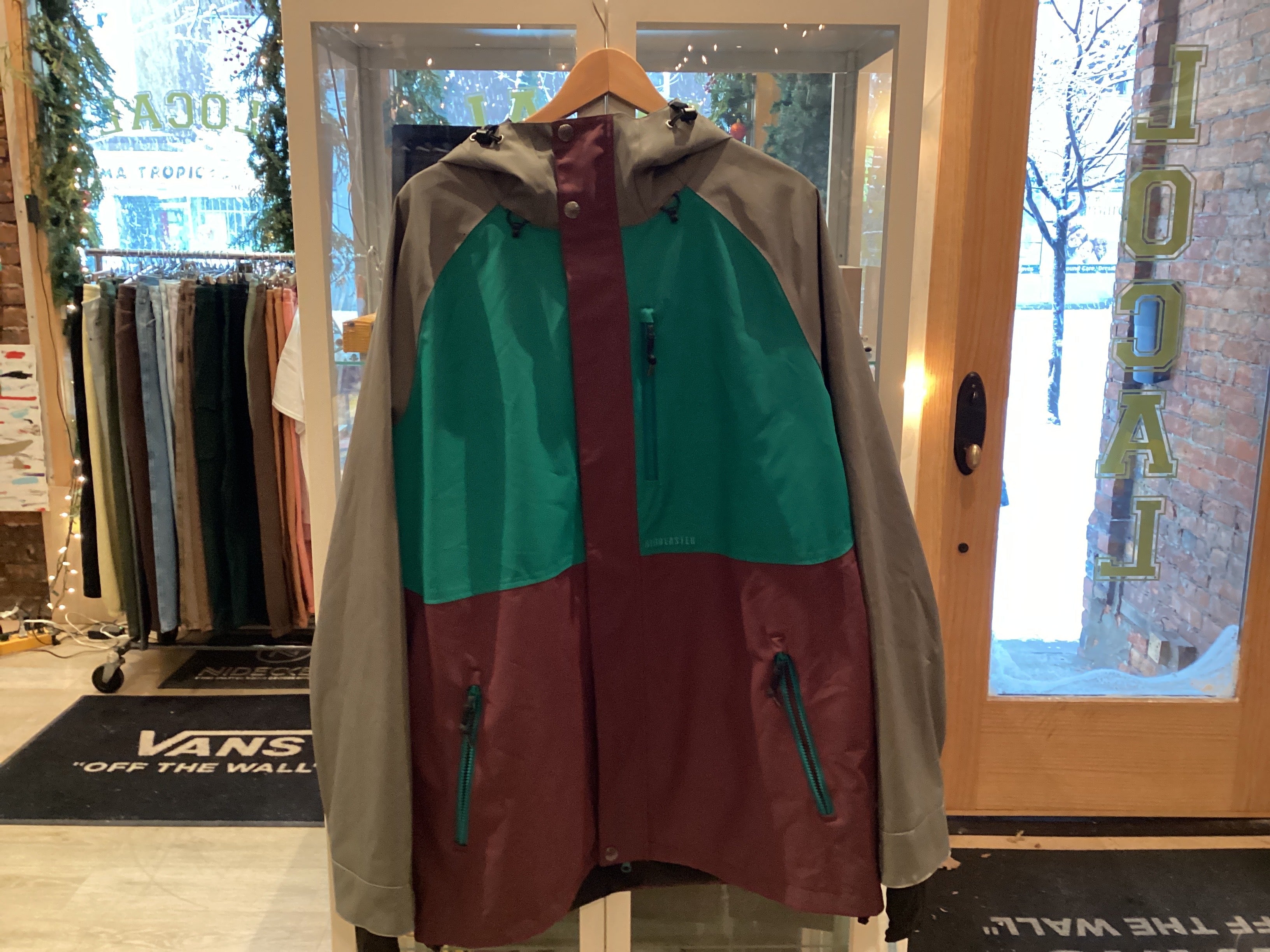 Airblaster - Jacket, Glacier Series. Turquoise/Plum – The Local Skate Shop