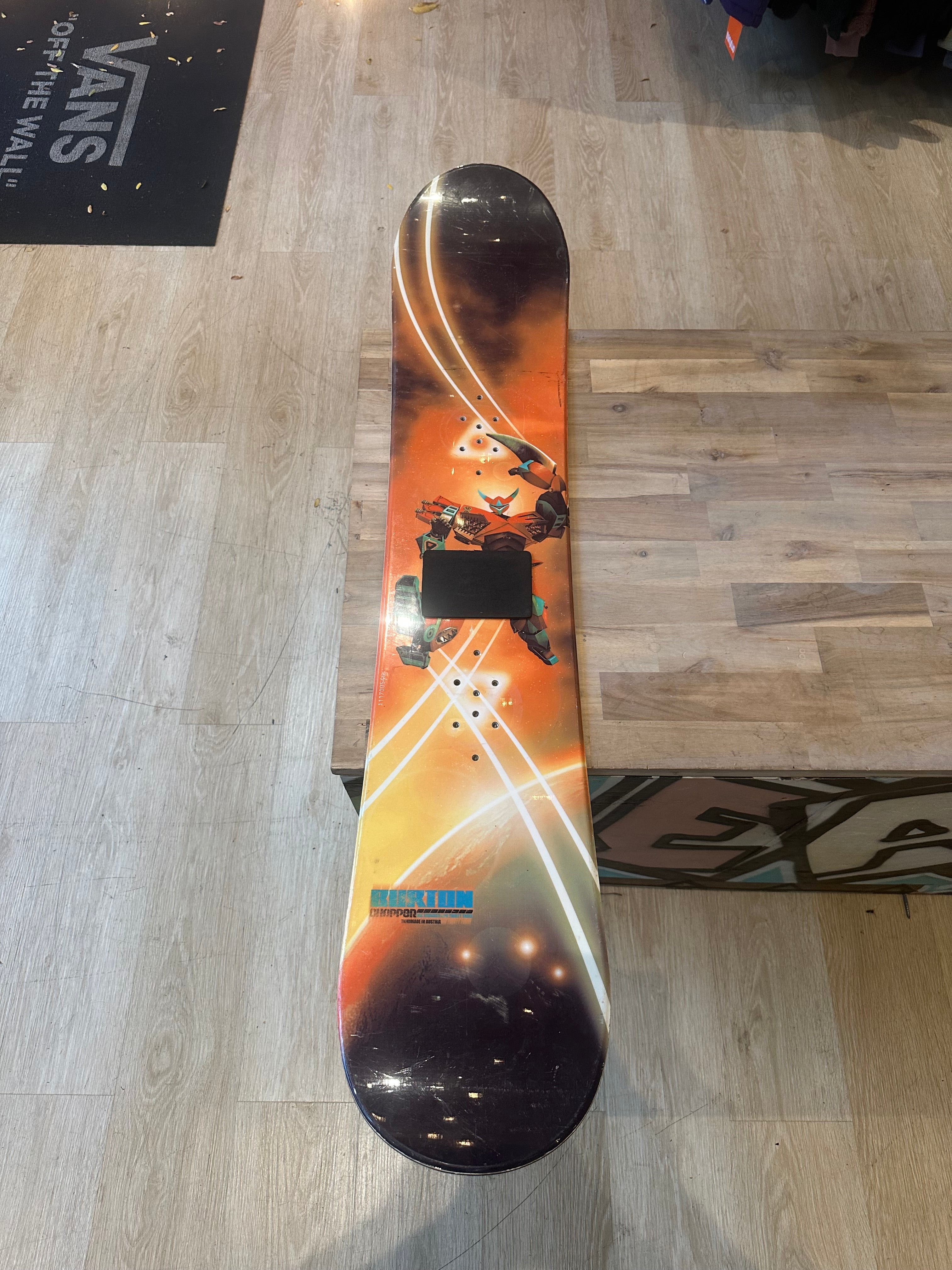 Used Burton Chopper 133 Snowboard – The Local Skate Shop