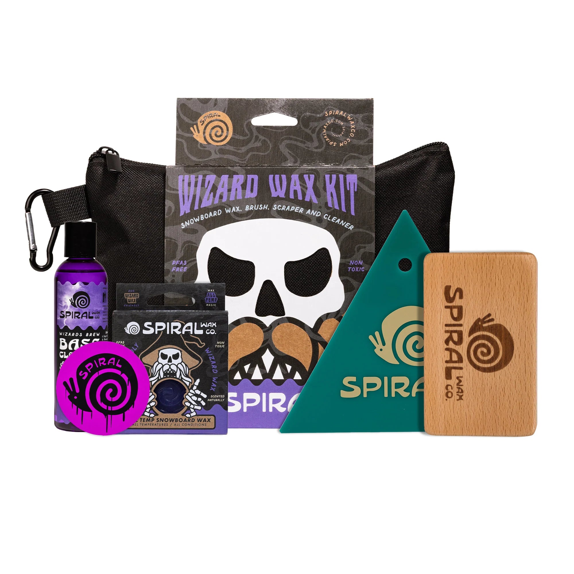 Spiral Wax- WIZARD WAX KIT – The Local Skate Shop