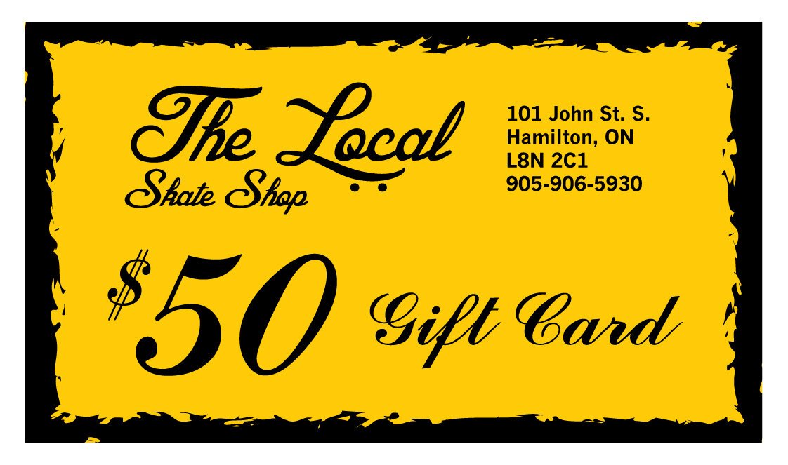 The Local Skateshop - Gift Cards – The Local Skate Shop