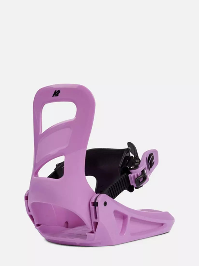 K2 - Youth Snowboard Bindings, Lil Kat. PURP. 2023 – The Local Skate Shop